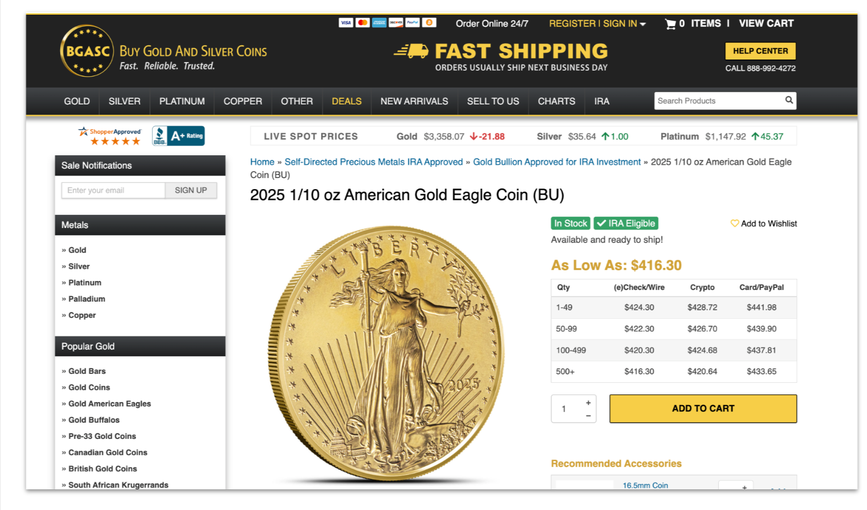 Most Reputable Gold Dealers: Reviewed and Rated