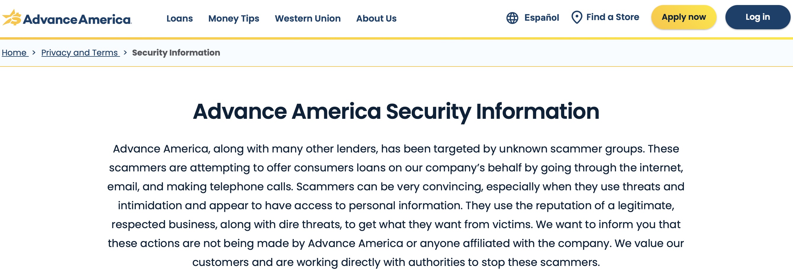 Is Advance America Legit? How to Avoid Scammers Pretending to Be the ...